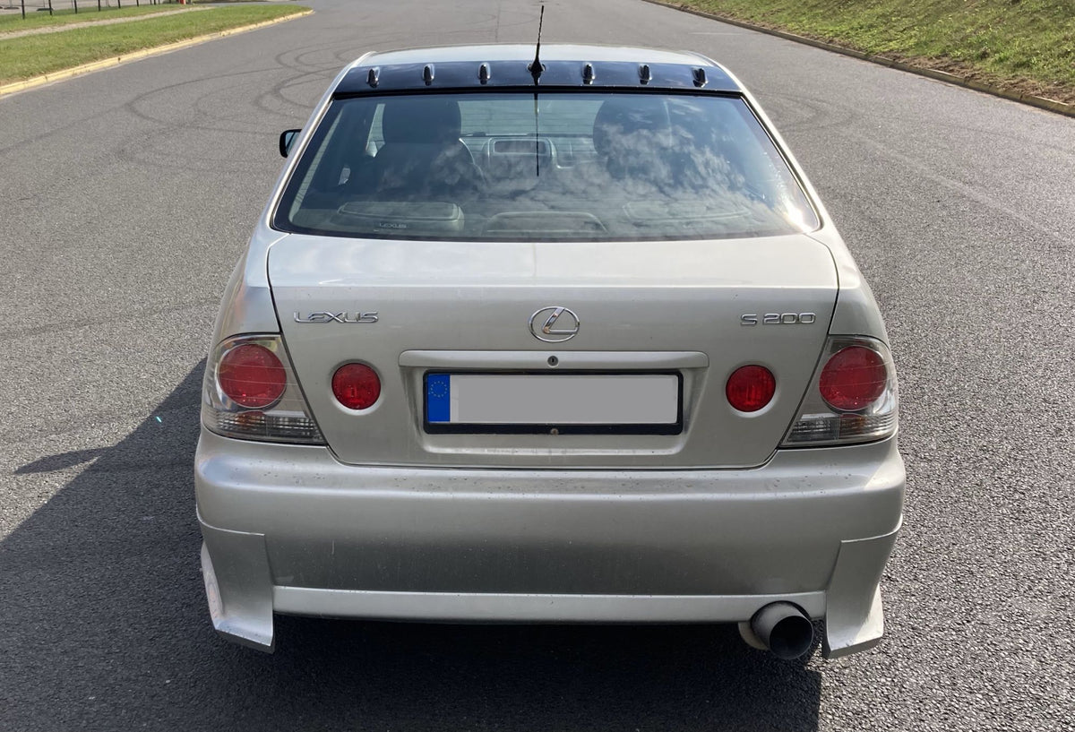 Rear Bumper Spats Splitter Lip Spoiler Set(Fits Lexus IS200 IS300 98-0 ...